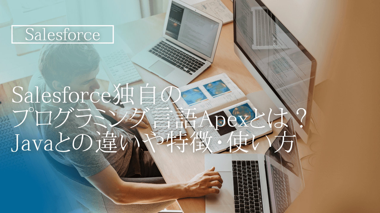 Salesforce独自のプログラミング言語Apexとは？Javaとの違いや特徴・使い方